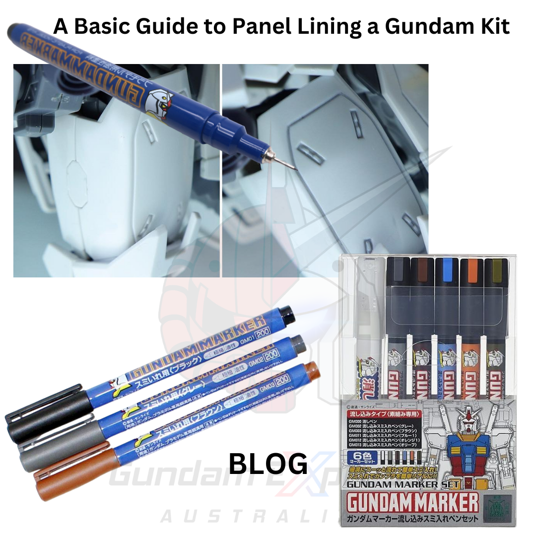 How To Panel Line a Gundam Model Using a Gundam Marker Pen – Mecha ...