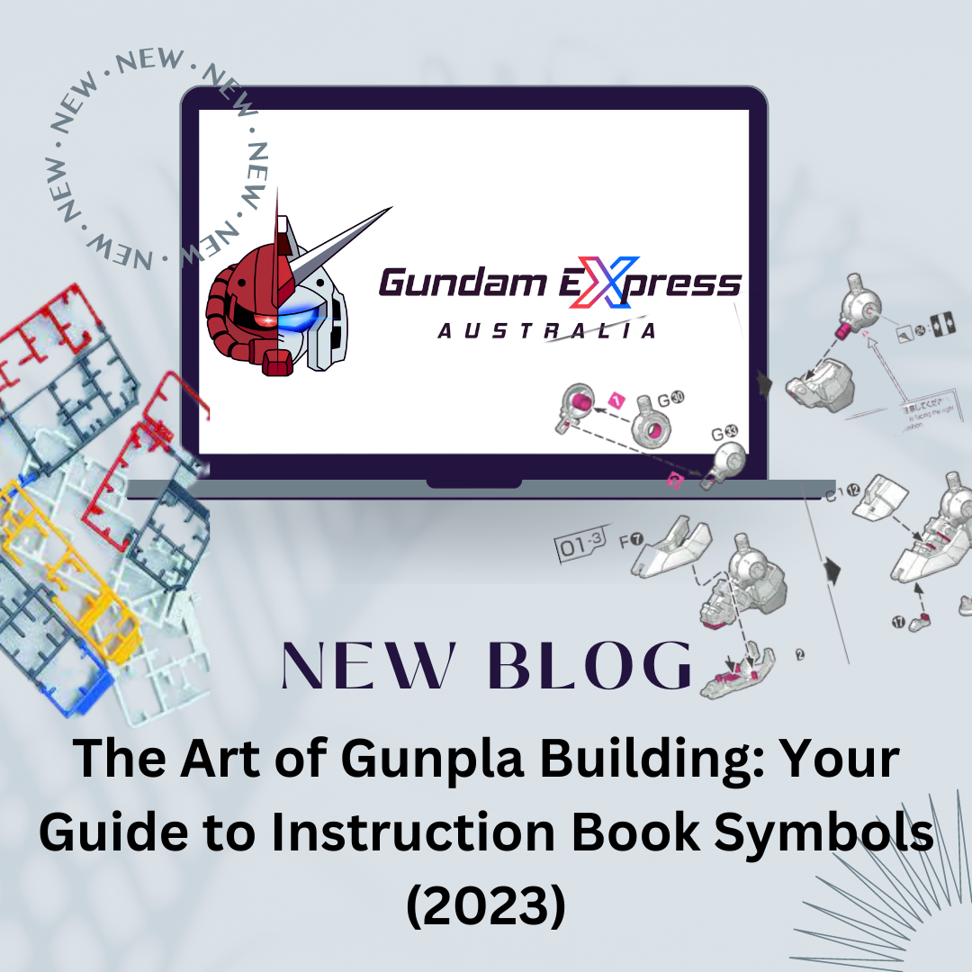 The Art of Gunpla Building: Your Guide to Instruction Book Symbols (20 ...