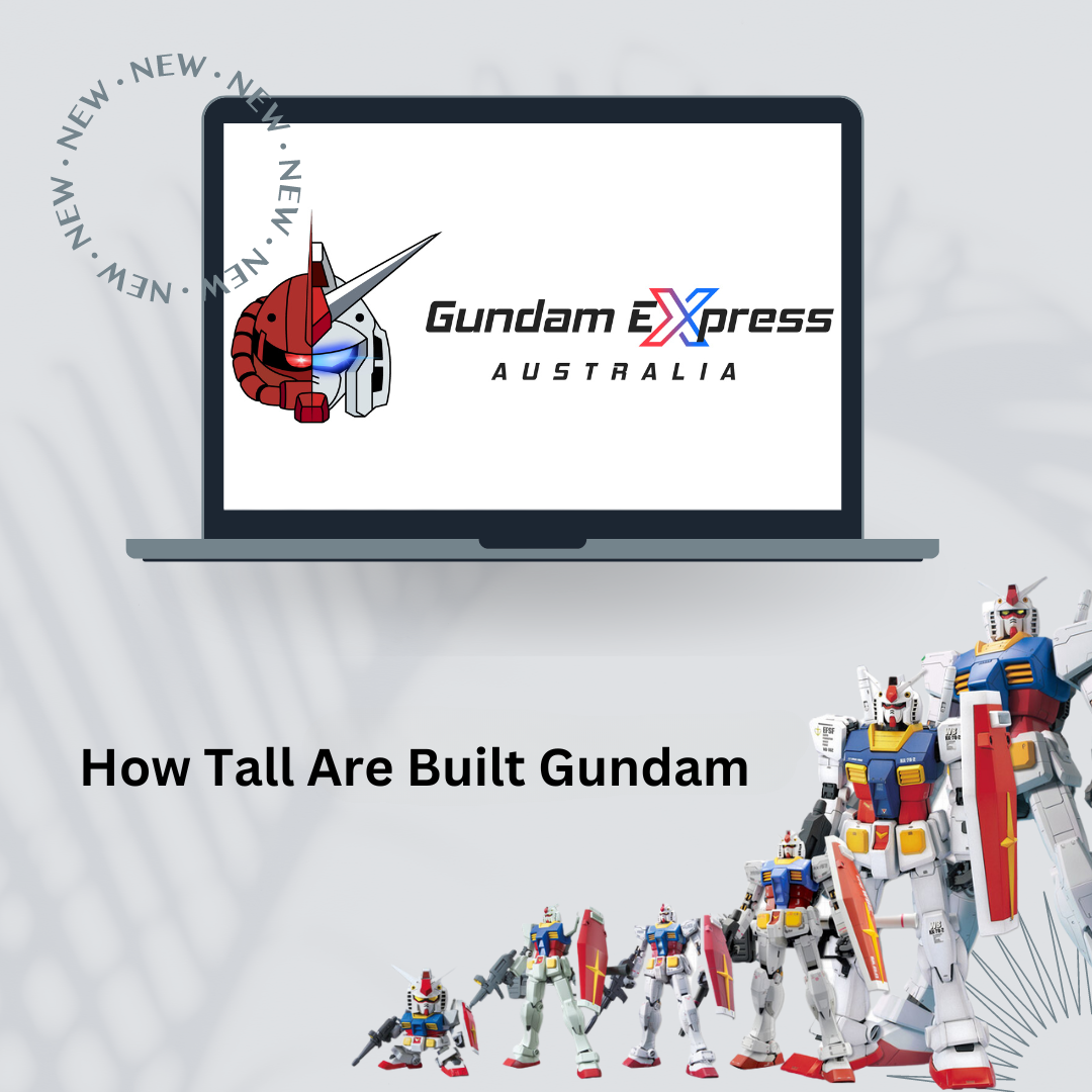 How Tall are Gundam Models When Fully Assembled? – Mecha Express Australia