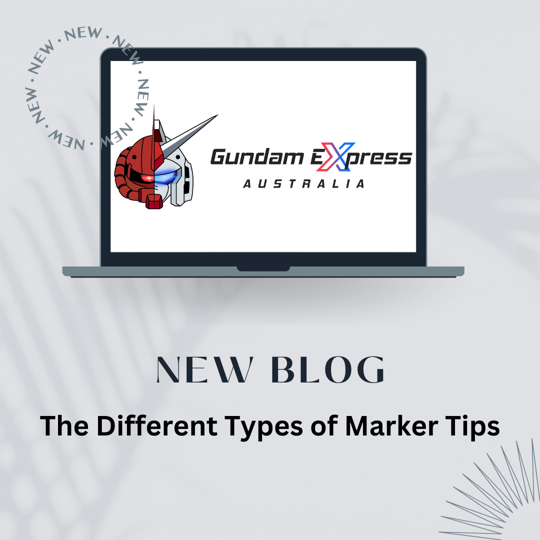What Are the Different Types of Gundam Maker Tips |Gundam Express ...