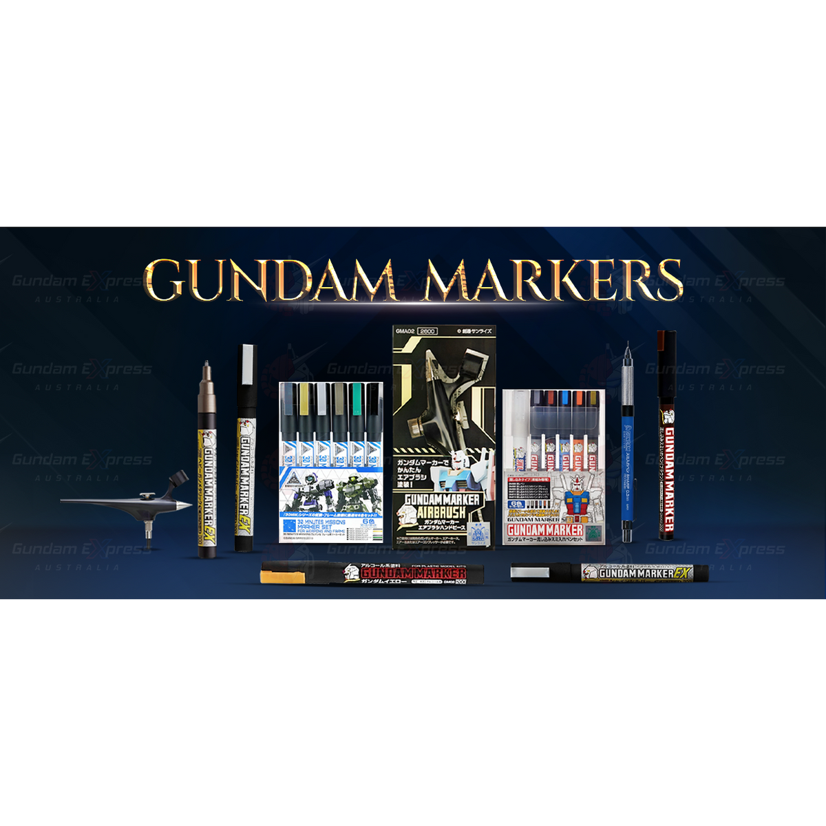 Buy Markers & Pens for Gundam Model Kits – Mecha Express Australia