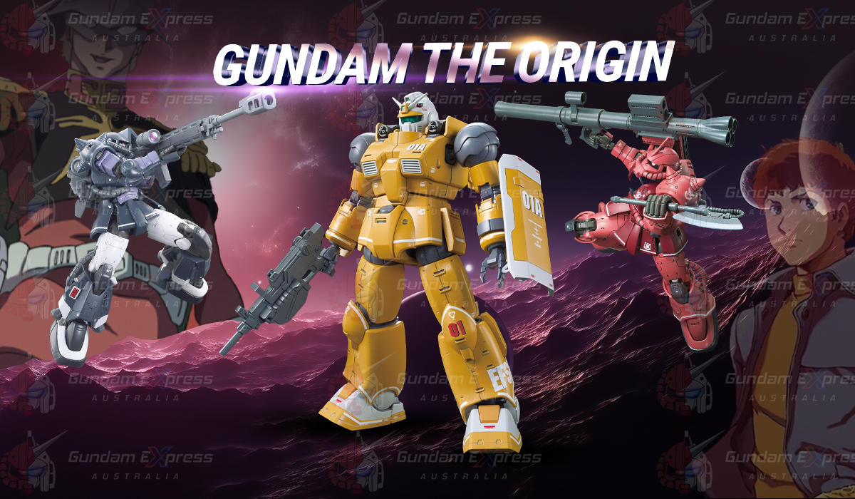 Buy Mobile Suit Gundam: Origin Series Model Kits – Mecha Express Australia