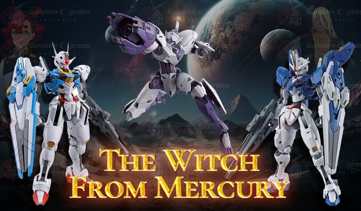Buy The Witch From Mercury Model Kits Online – Mecha Express Australia