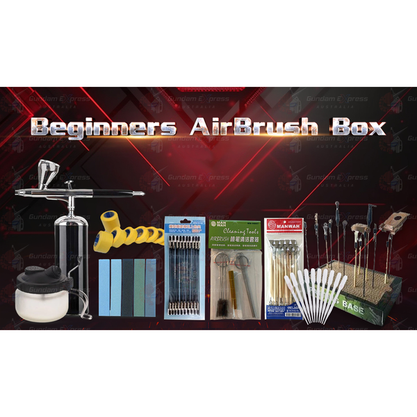 Beginners Airbrush Box - Value Plus – Mecha Express Australia