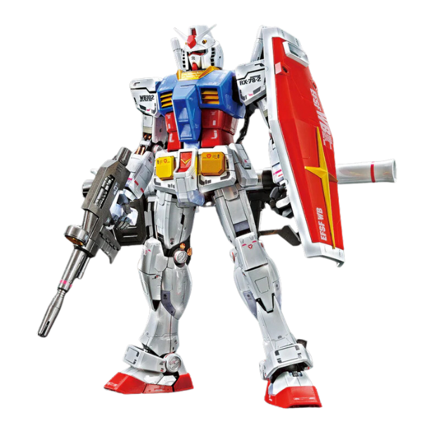 P-Bandai 1/100 MG Gundam Base Exclusive RX-78-2 Ver 3.0 Titanium Finish ...